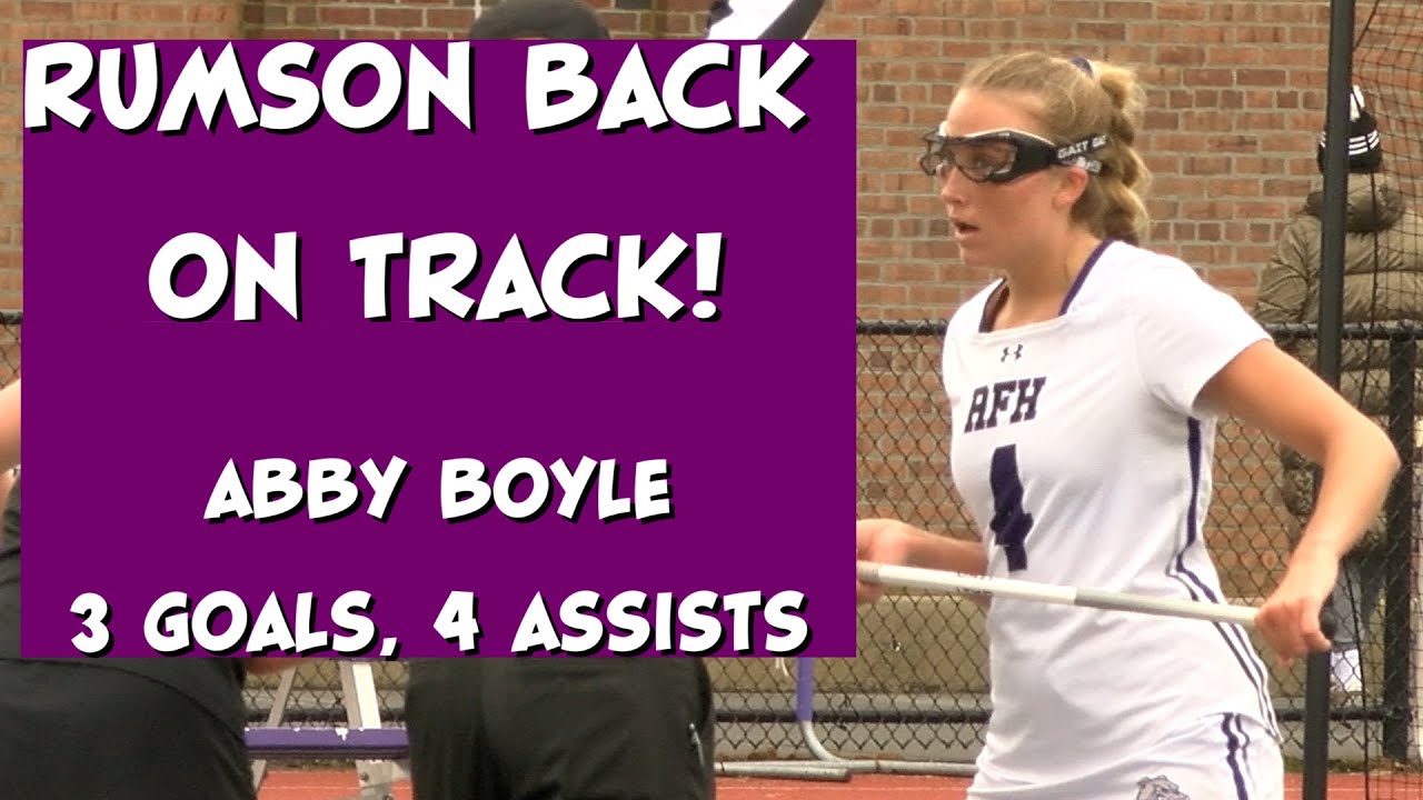 Rumson-Fair Haven 17 Bridgewater-Raritan 6 | HS Girls Lacrosse | Abby ...