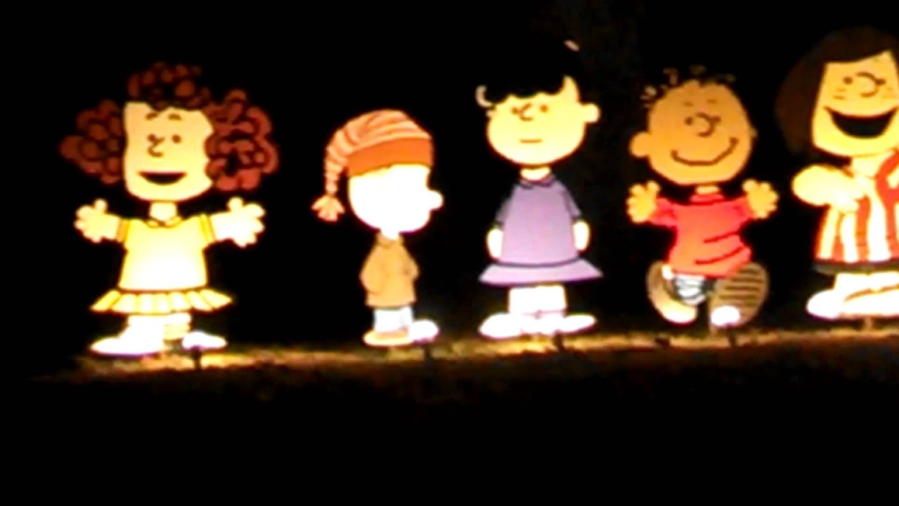 2014 Charlie Brown Light Show - YouTube
