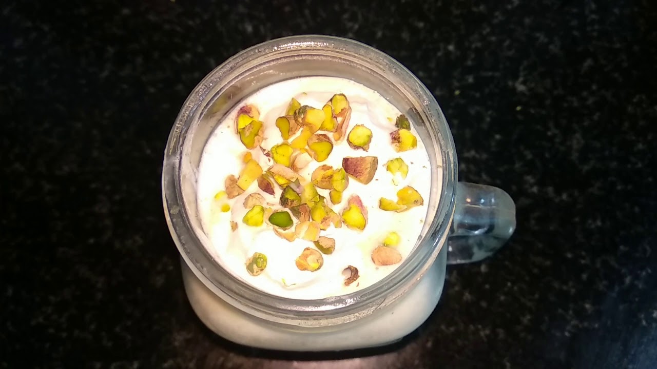 Pista milkshake recipe / pista milkshake recipe in tamil / pista ...