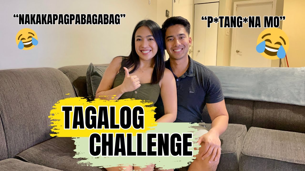 Tagalog Challenge with Jowa - Nahirapan? Buhay sa Canada - YouTube