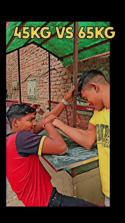 45kg vs 65kg #armwrestling #armworkout #power #shorts - YouTube