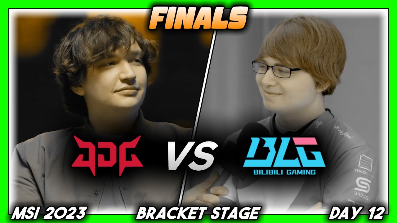 China Number 1 (MSI 2023 CoStreams | Bracket Stage | Day 12: JDG vs BLG ...