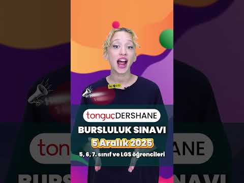 Bu Sınav Kaçmaz %100 Burs Var! #tonguçdershane #burs