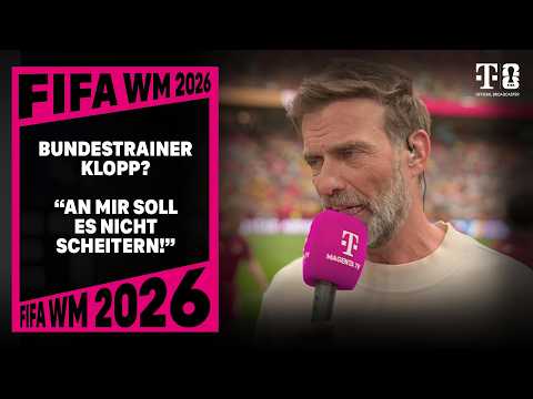 Klopp über die Bundestrainer-Gespräche mit Rudi Völler | FIFA WM 2026 | MAGENTA TV