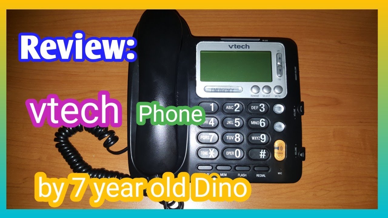 #old tech review||Old land line Vtech phone review||Vtech,Model:CD ...