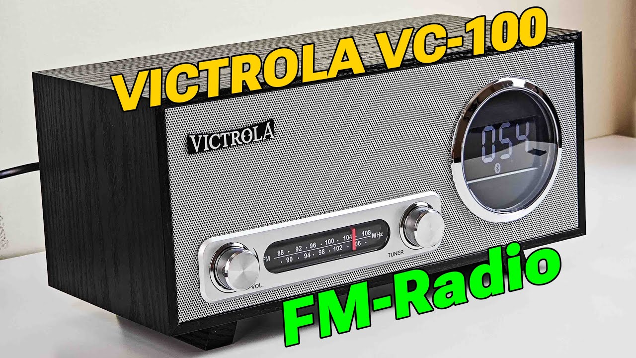 Chơi FM-Radio không anh em? Victrola VC-100 - YouTube