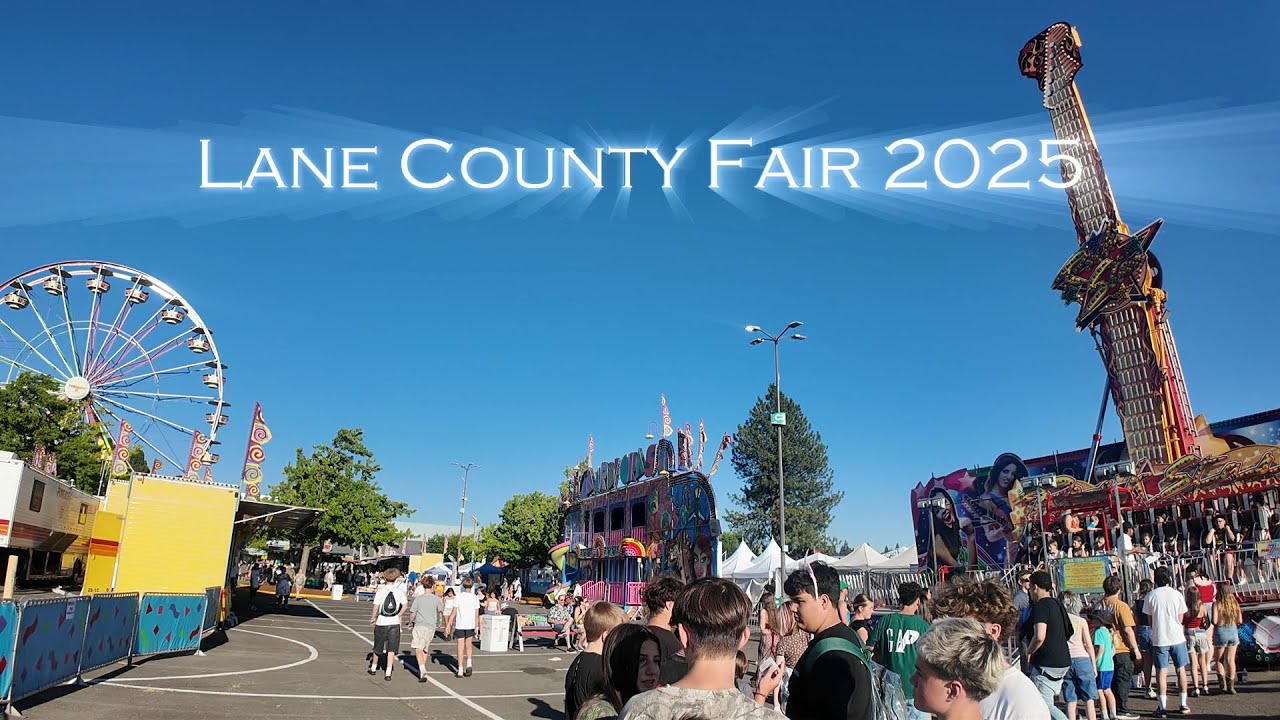 Lane county fair 2025 - YouTube
