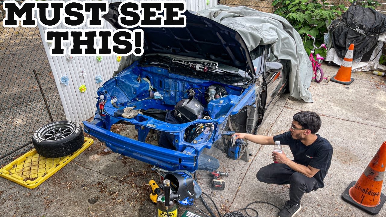 turbo Civic build gets 1 of 1 custom fabrication..THIS WILL SAVE YOUR ...
