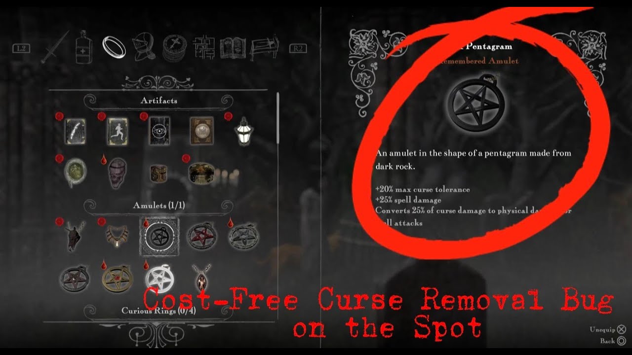 Withering Rooms: Curse Removal Bug Demonstration - YouTube