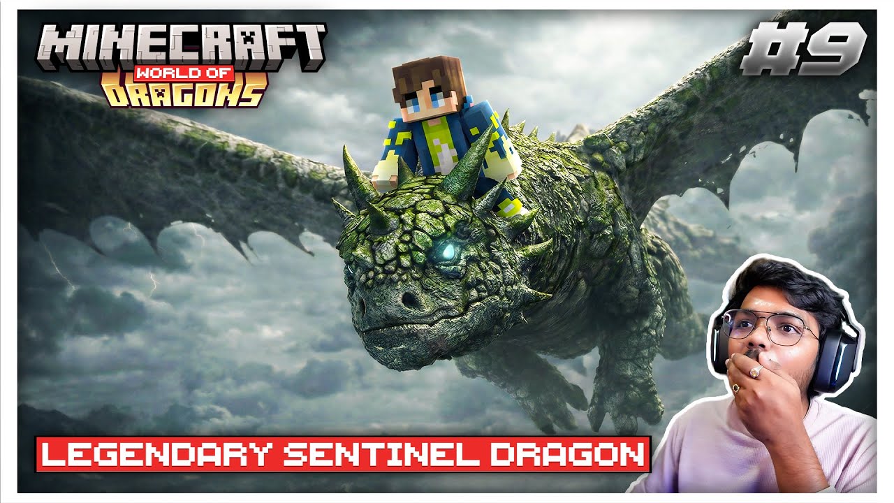 Catching the Legendary Sentinel Dragon 🔥| Minecraft World of Dragons ...