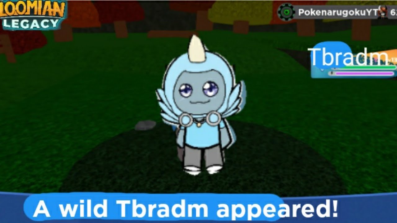 OMG I CAUGHT A TBRADM | Loomian legacy - YouTube