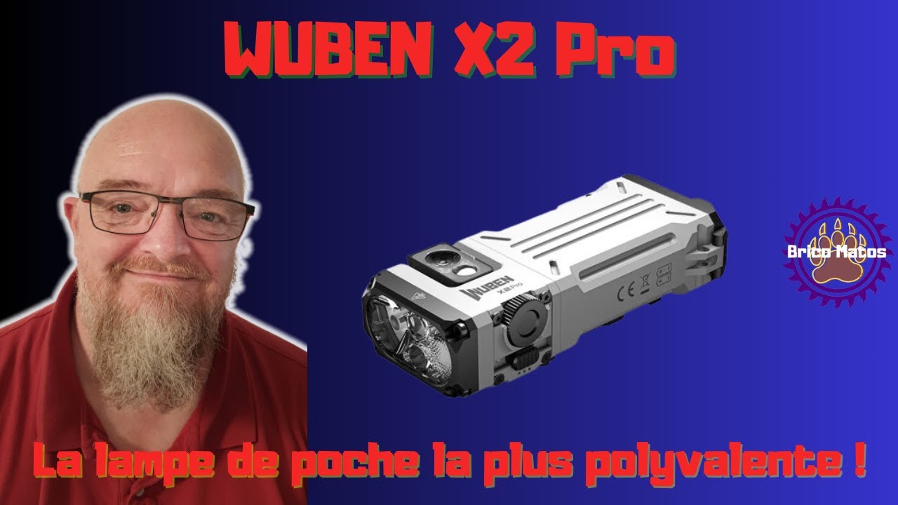 Wuben x2 PRO La lampe de poche la plus polyvalente ! - YouTube