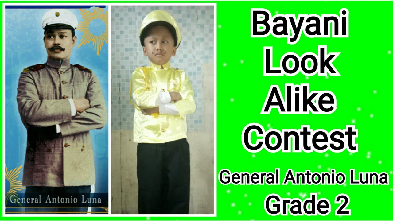 Bayani Look A Like: General Antonio Luna - YouTube