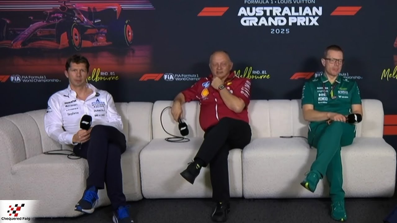 Team Principal Press Conference Australian Grand Prix 2025 | James ...