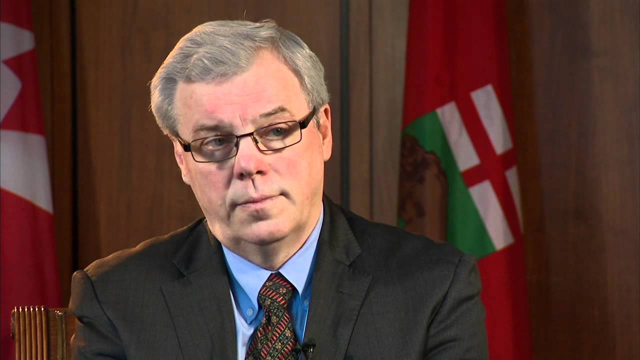 Greg Selinger, Premier ministre du Manitoba - YouTube