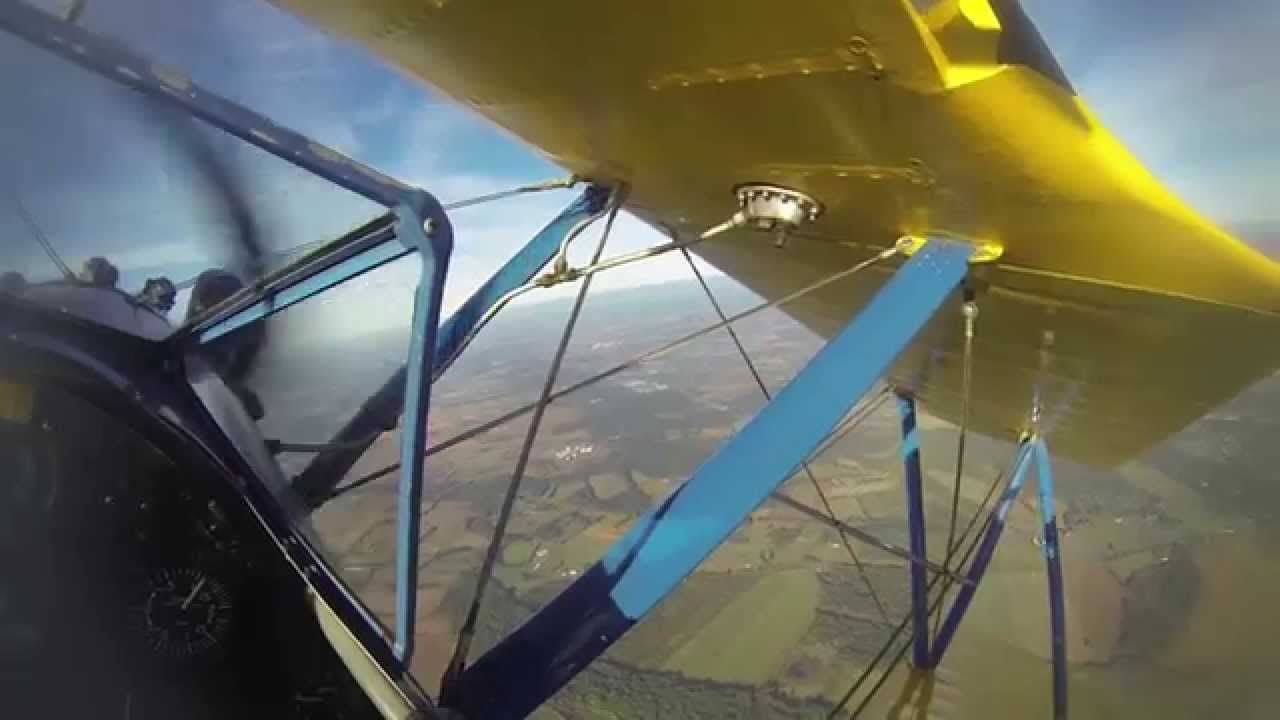 Acrobatic stunt biplane - YouTube