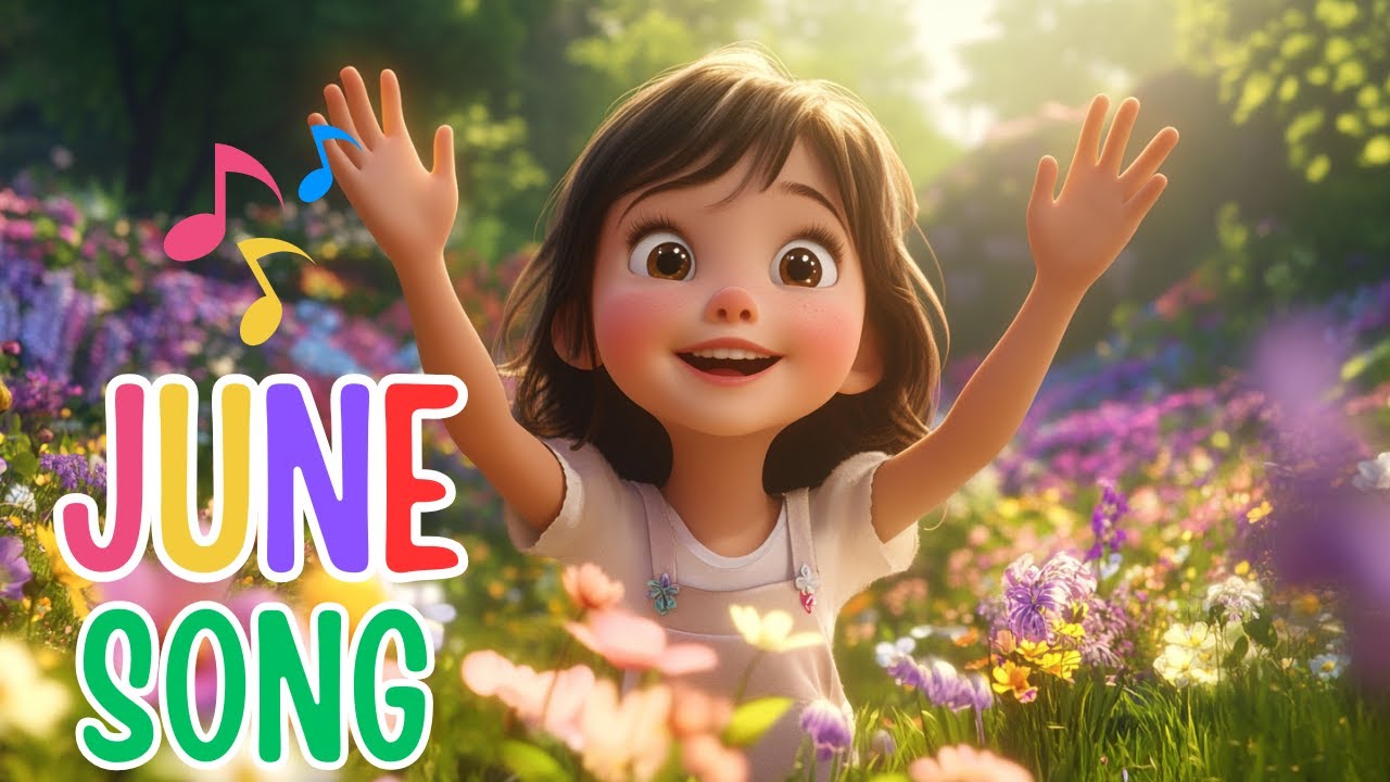 🌞 JUNE 🌞 It's the Month of June 🪁 Summer Song for Kids 🎶 - YouTube