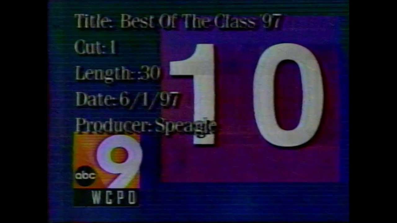 "Best of the Class" Channel 9 6/1/1997 Cincinnati OH - YouTube