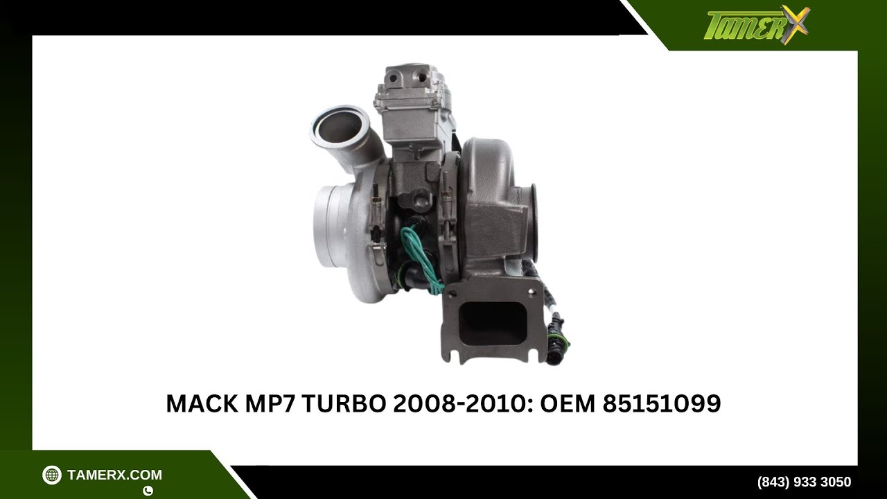Mack MP7 Turbo 2008-2010: OEM 85151099 - YouTube