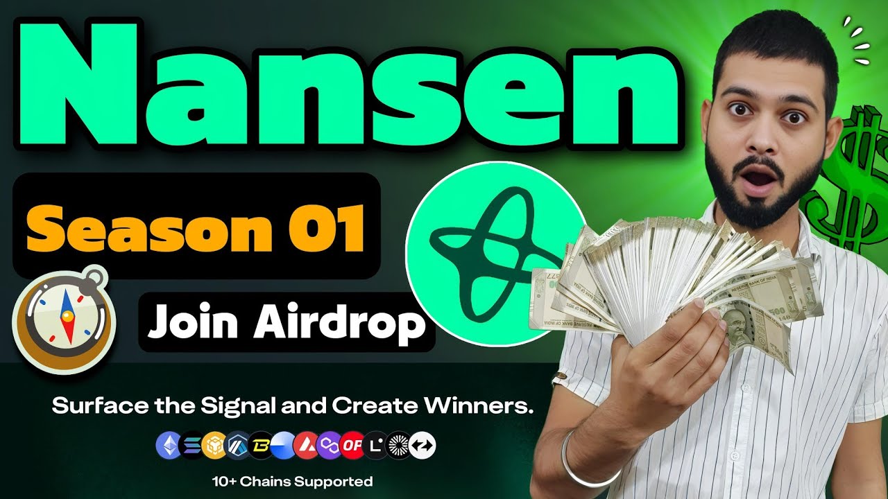 Nansen Ai Airdrop Season 01 Join Now || Soso - Nansen - YouTube