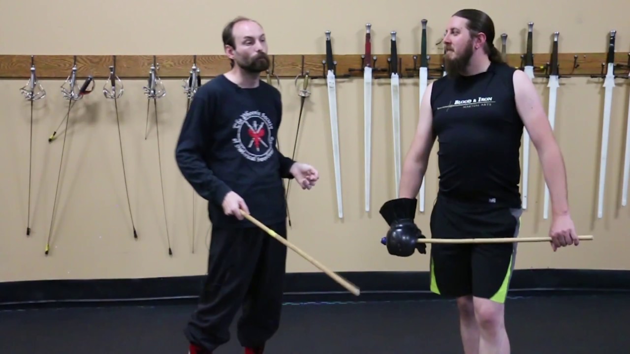 Palcaty (Polish Stick Fighting) With Richard Marsden - YouTube