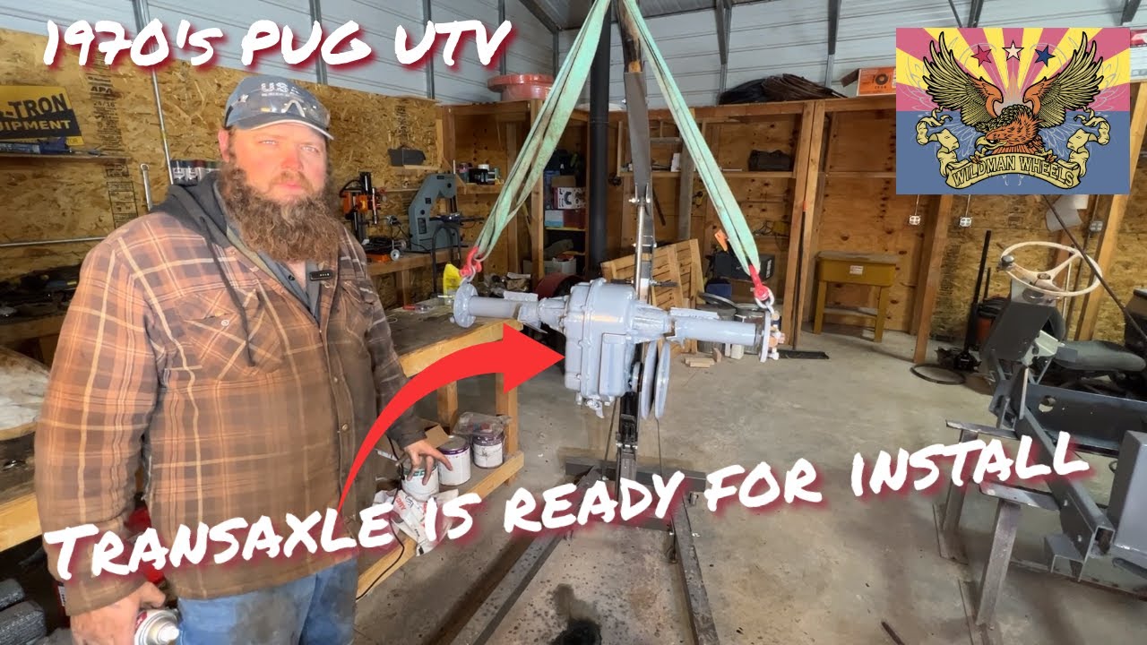 1970's Pug UTV transaxle reseal and prepped for install!! - YouTube