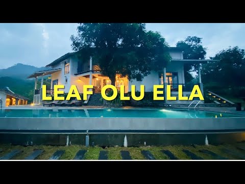 Leaf olu ella | Hotel | Yatiyanthota | srilanka | Highlights - YouTube