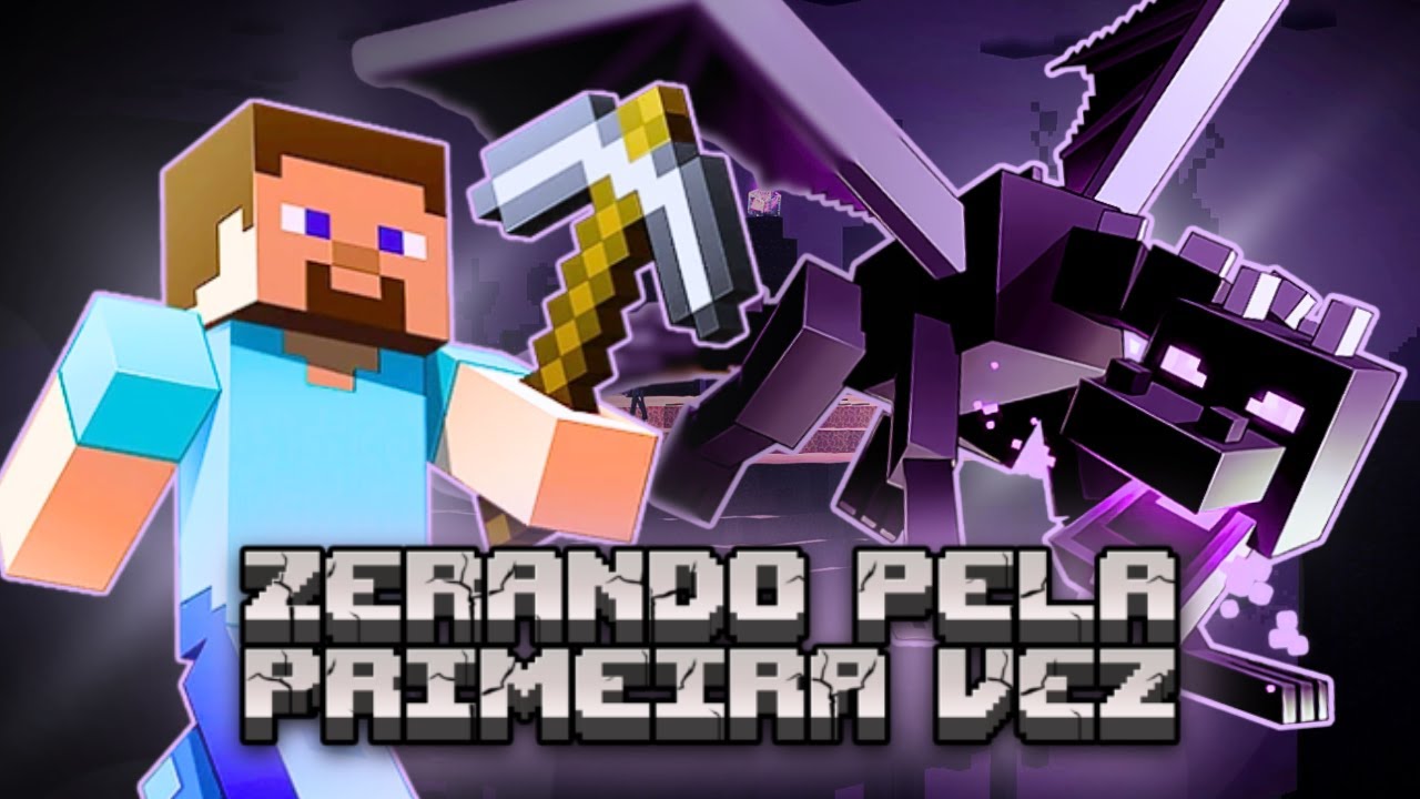 Zerando Minecraft pela primeira vez! - YouTube