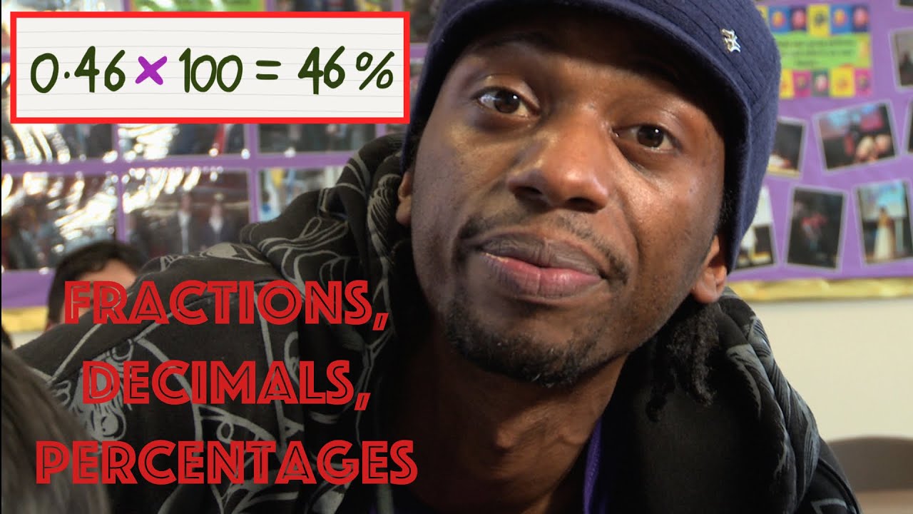 Fractions, Decimals, Percentages (Maths Rap Sessions Ep13) - YouTube