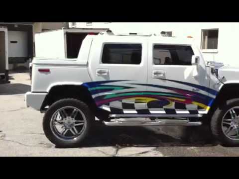 Tricked out hummer - YouTube