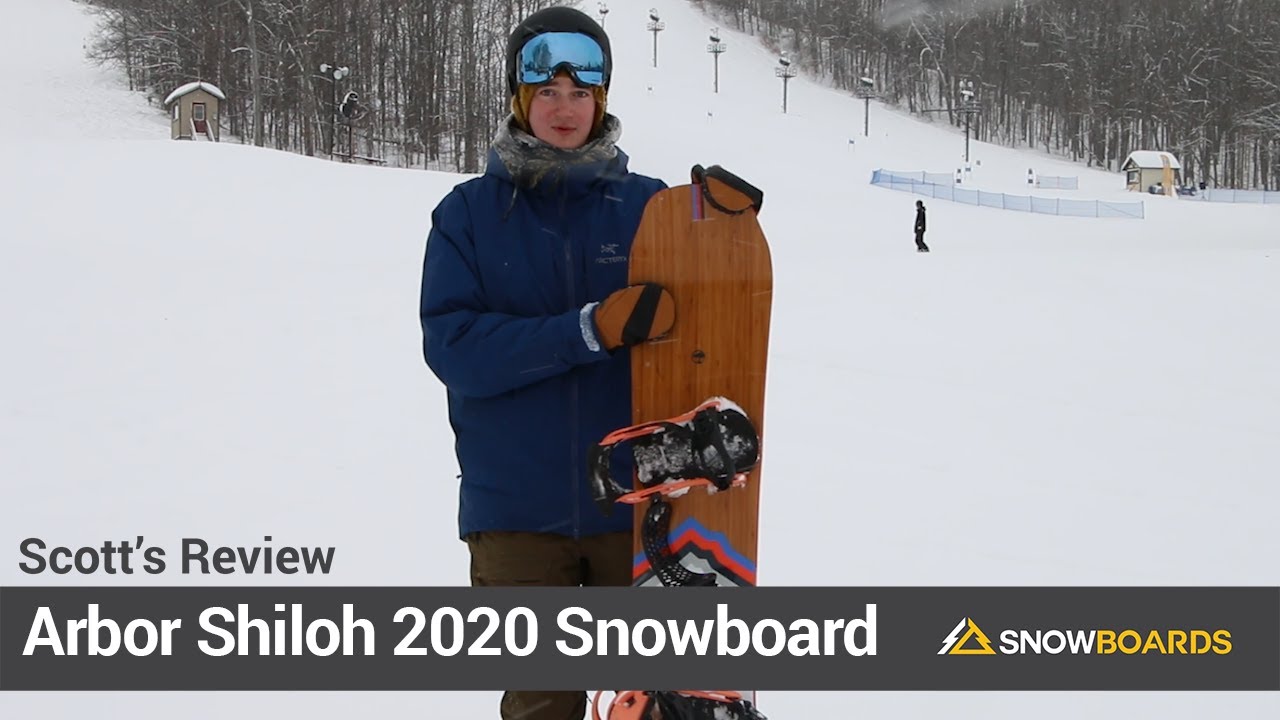 Scott's Review-Arbor Shiloh Snowboard 2020-Snowboards.com 18 40 - YouTube