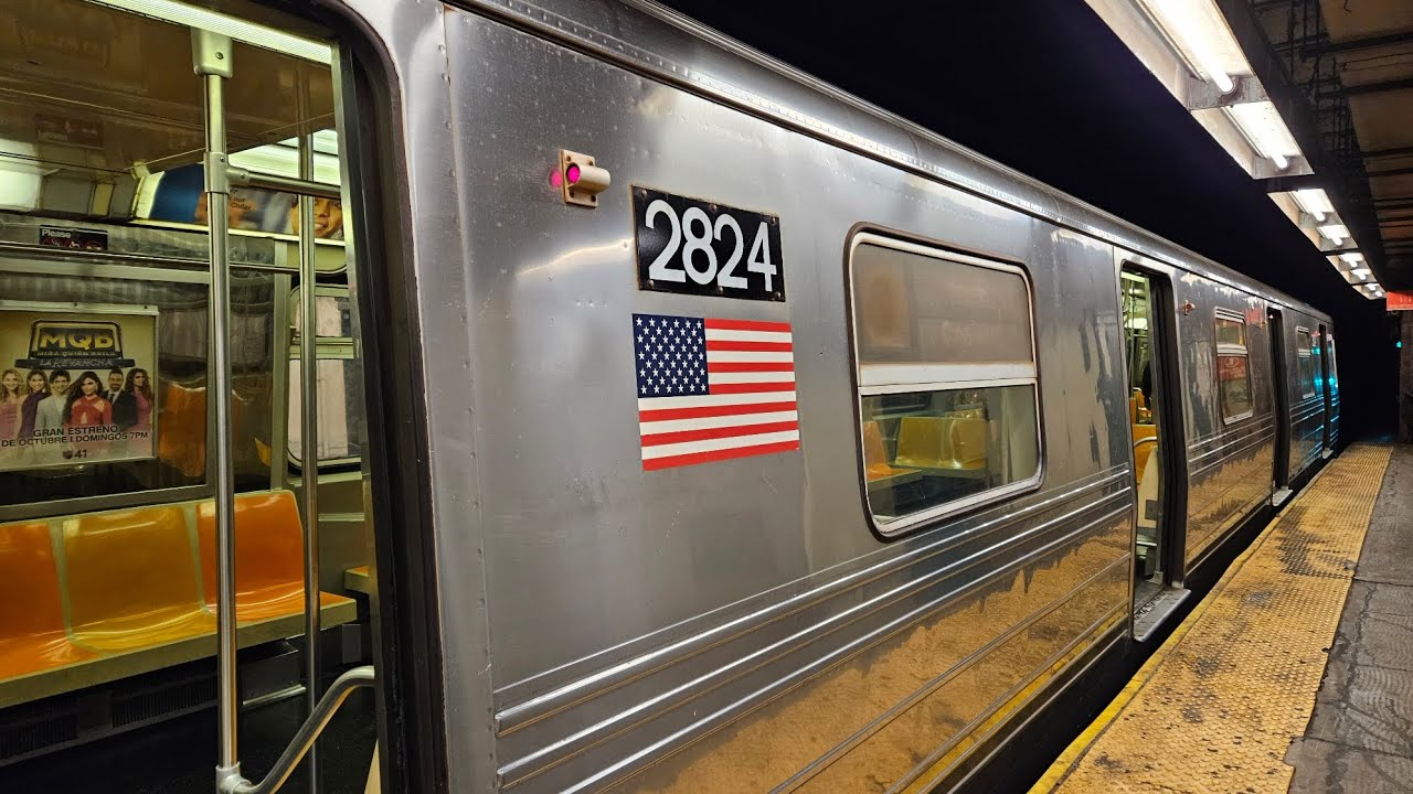 MTA: Quick Ride On The 1986 - 1988 Westinghouse R68 (Q) Train From ...