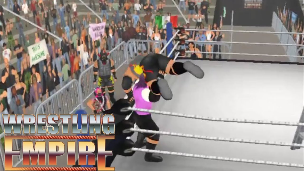 FULL MATCH-W.A.X vs whack ax-(wrestling empire) - YouTube