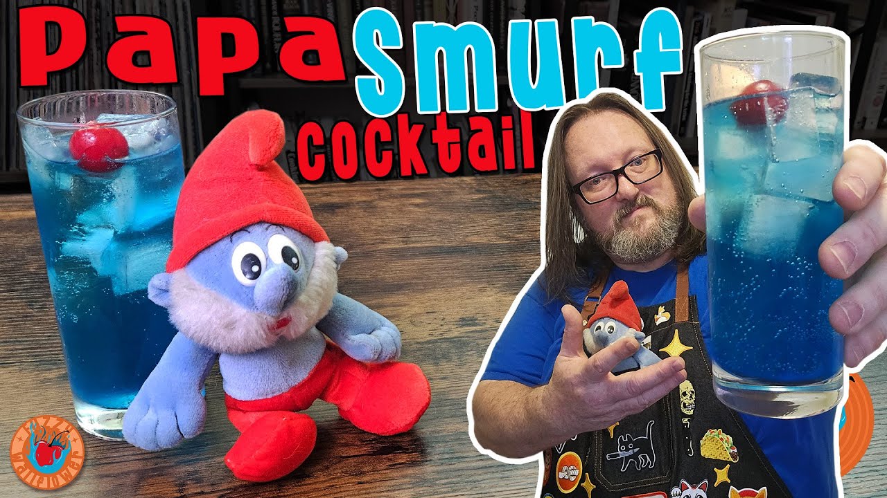 Papa Smurf Meme Cocktail - YouTube