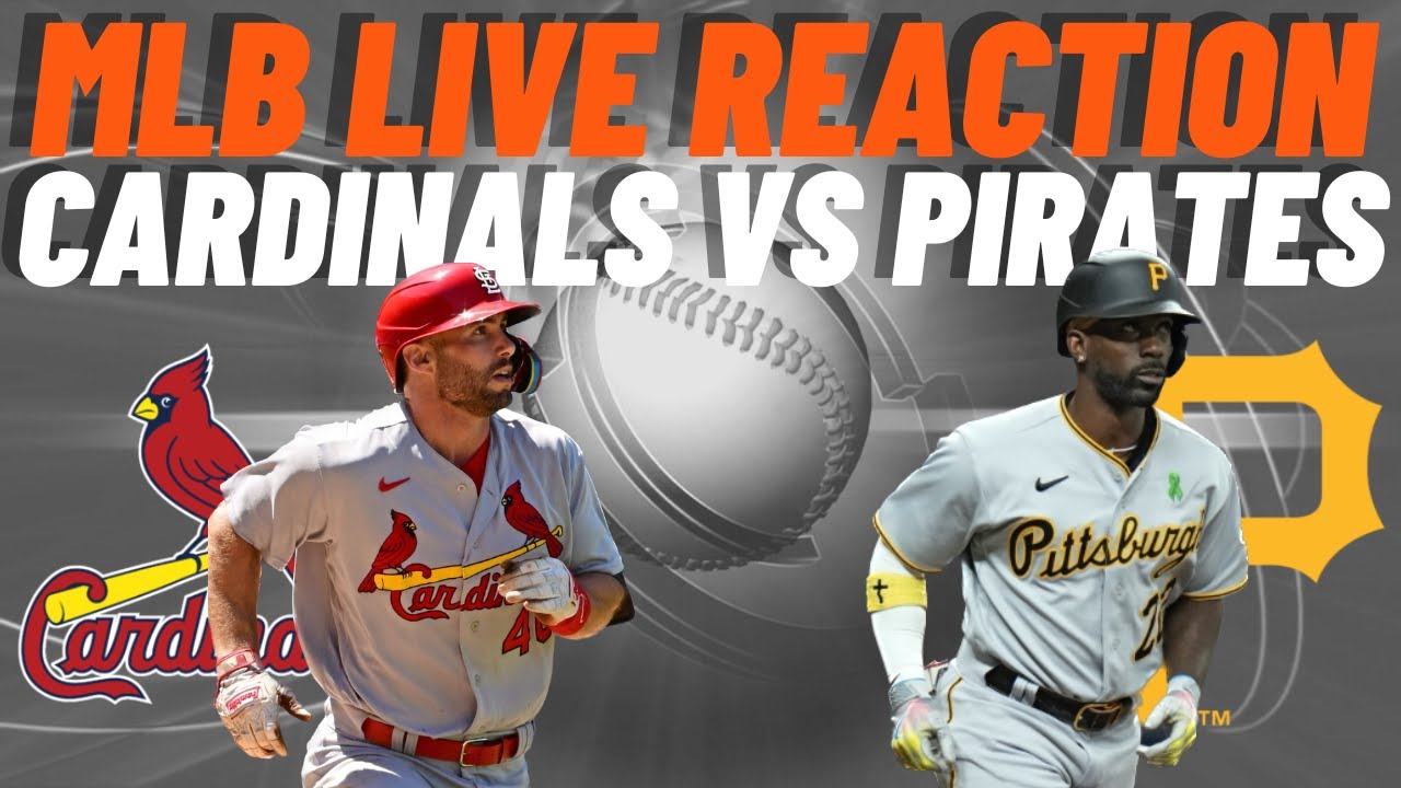 St. Louis Cardinals vs Pittsburgh Pirates Live Reaction | MLB PLAY BY ...