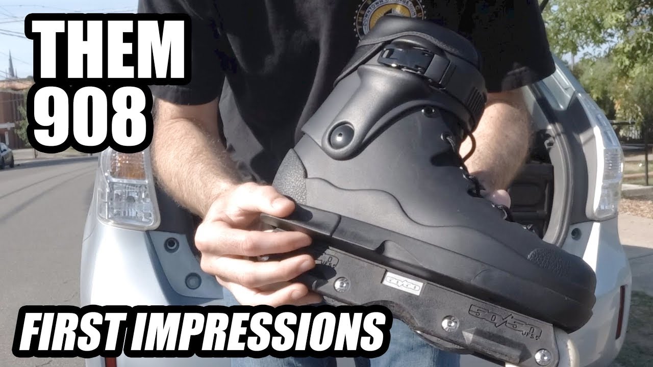 Them Skates 908, Jon Julio's Own Inline Skate - FIRST IMPRESSIONS - YouTube