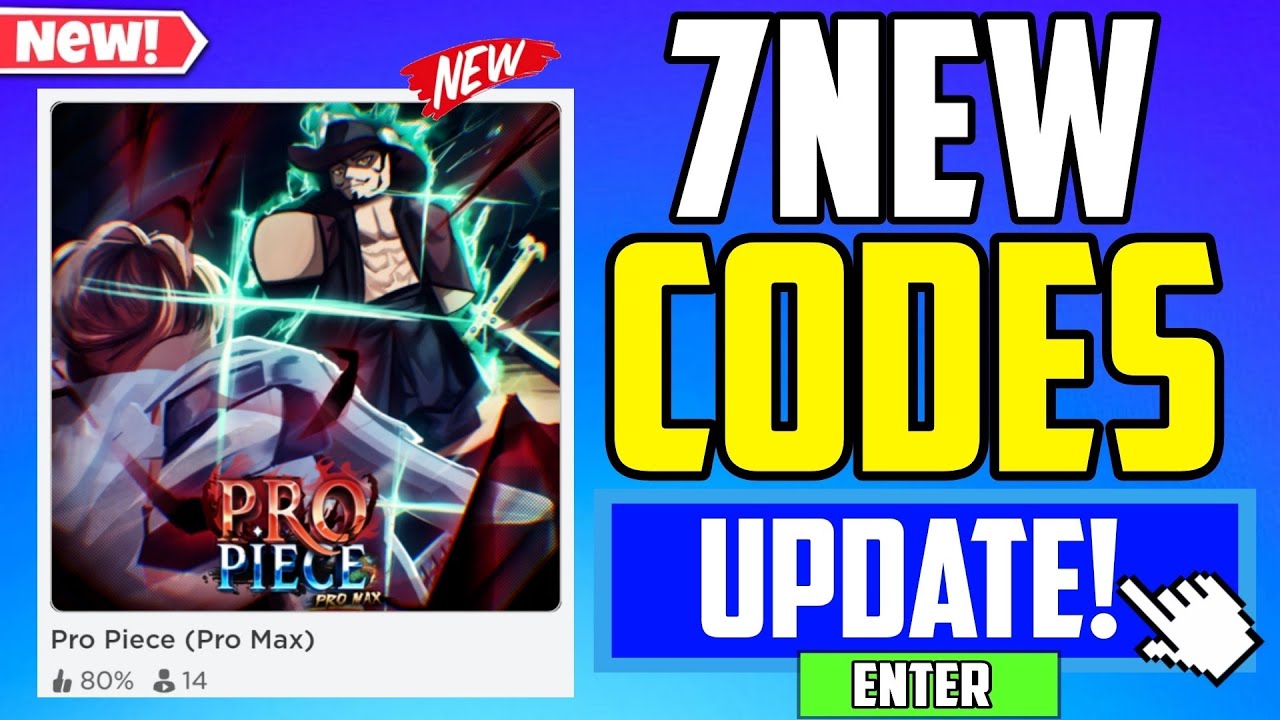 *SECRET UPDATE!* | PRO PIECE PRO MAX CODES (PRO MAX) - YouTube