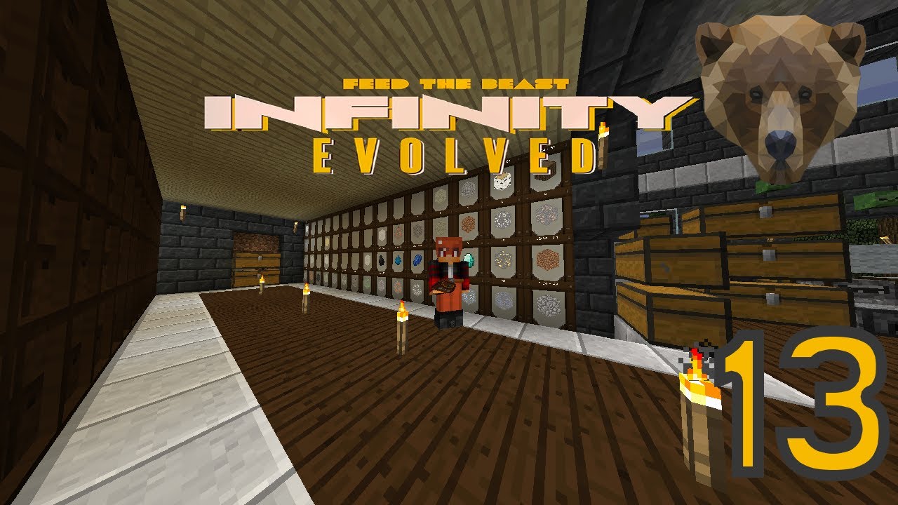 Minecraft: FTB Infinity Evolved EP 13 - ENDER CHEST!!! - YouTube