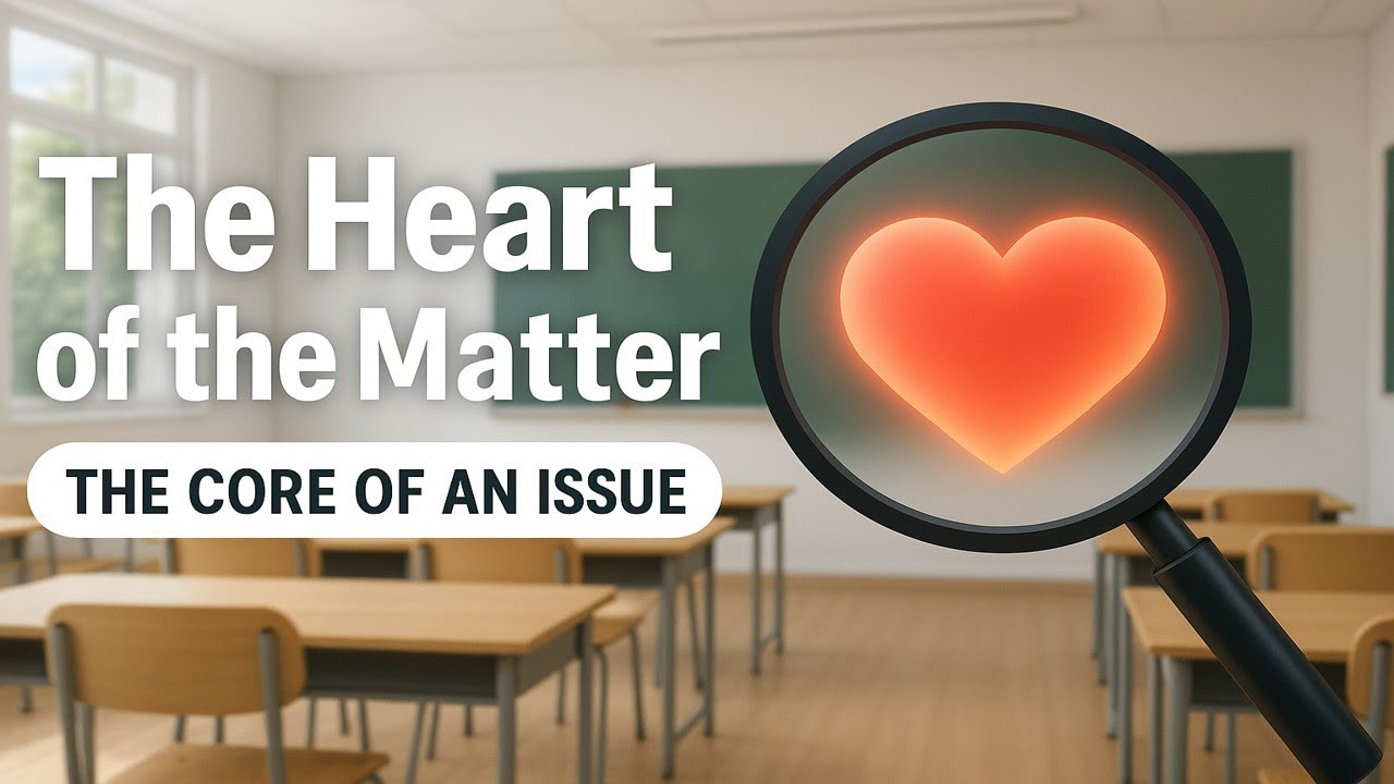 THE HEART OF THE MATTER ️ | Learn This English Idiom with Stories - YouTube