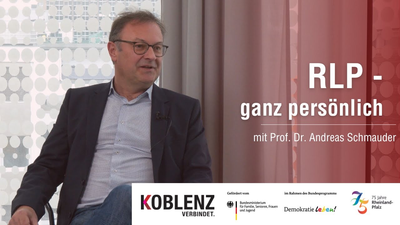 Rheinland-Pfalz - ganz persönlich: #19 - Prof. Dr. Andreas Schmauder ...