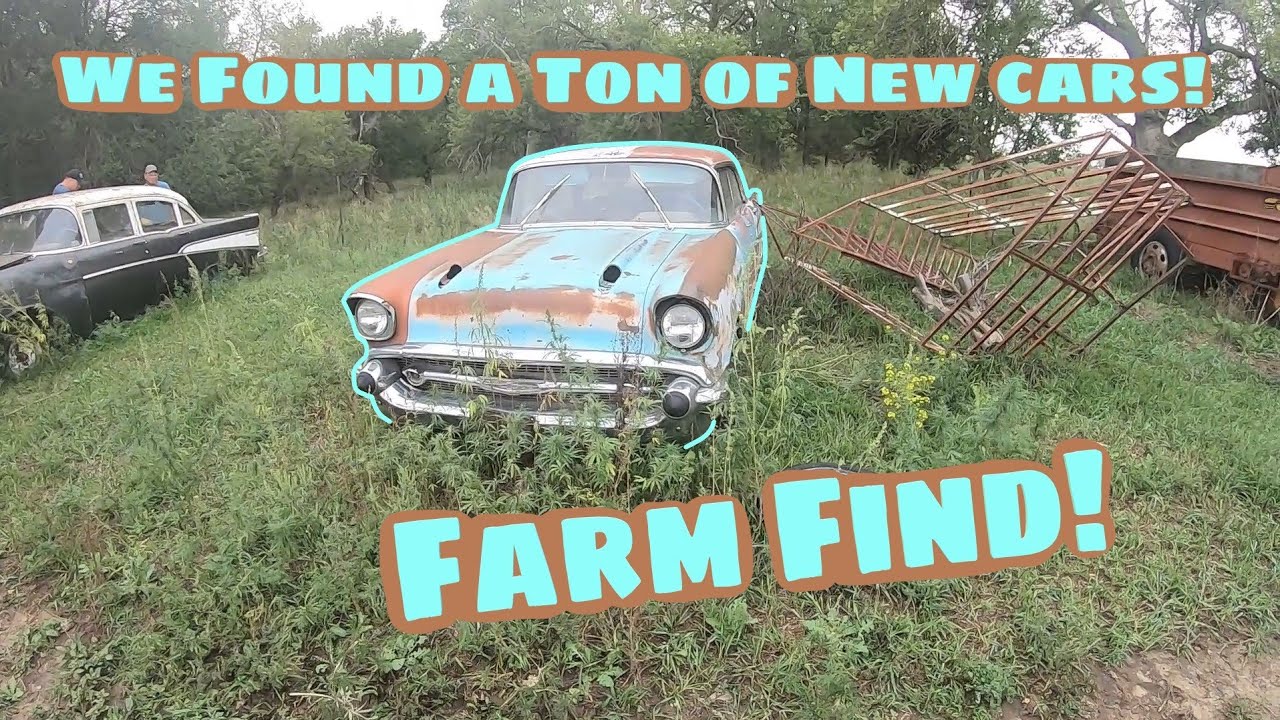 We Found all These Cars on a Farm! Barn finds and More! Will it Run ...