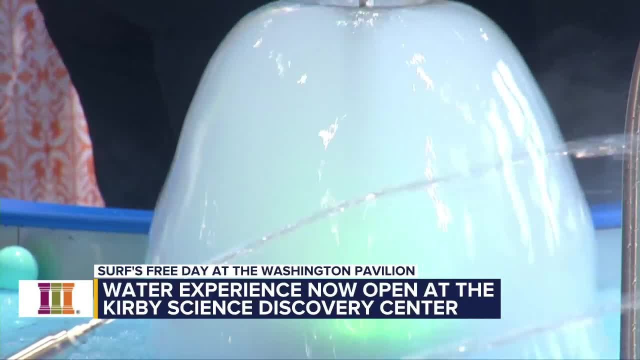 Water experience now open at the Kirby Science Discovery Center - YouTube