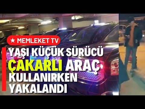 Polis yaşı küçük sürücüyü çakarlı araç kullanırken yakaladı! Annesi sinir krizi geçirdi...