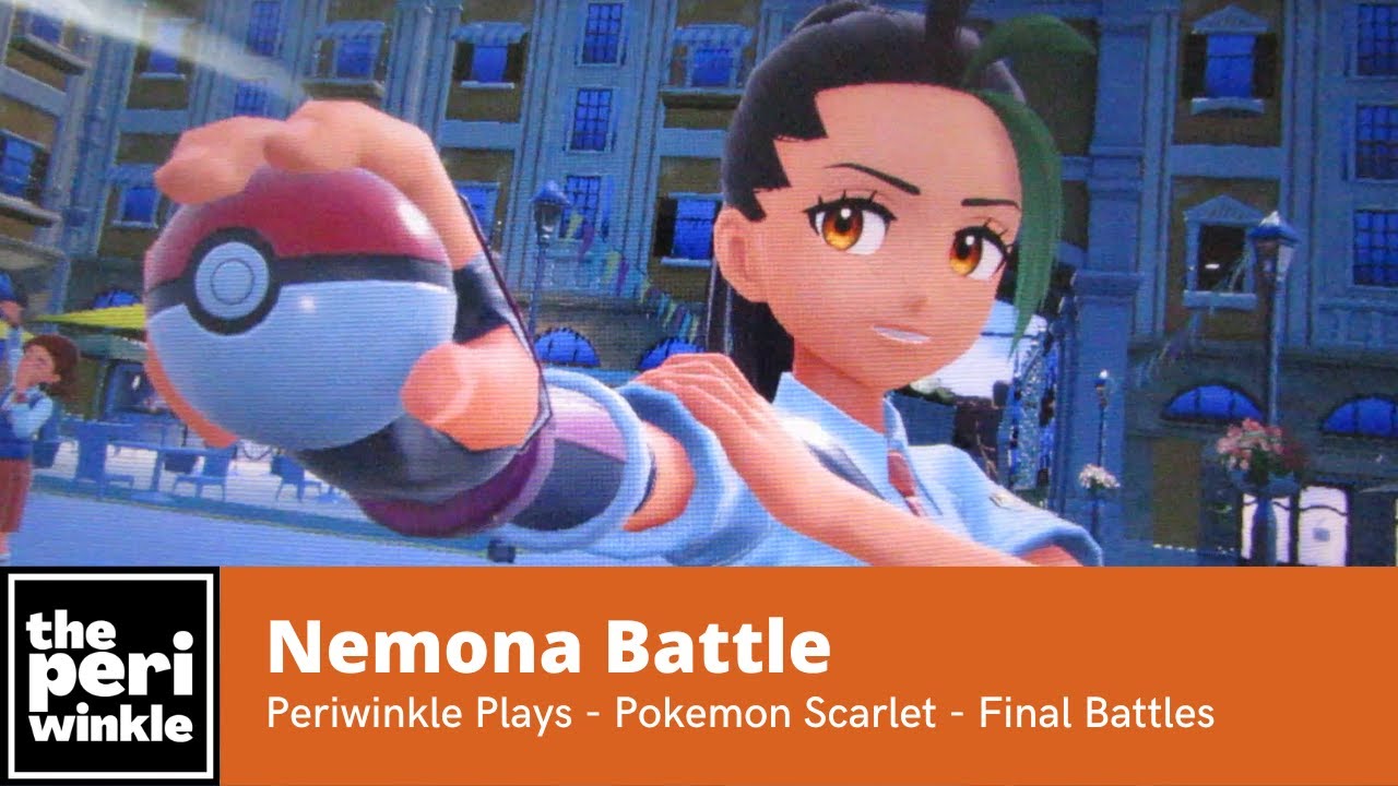 Periwinkle Plays - Pokemon Scarlet - Nemona Battle - YouTube