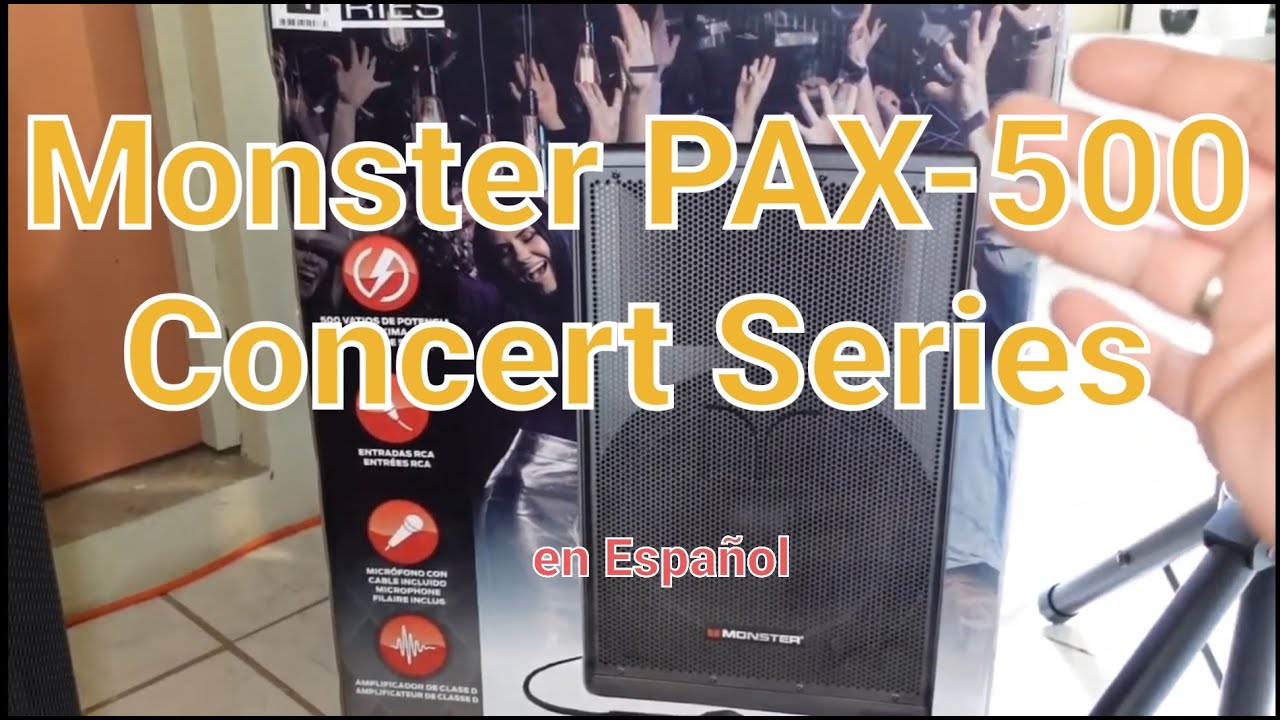 Monster Concert Series PAX-500 - YouTube