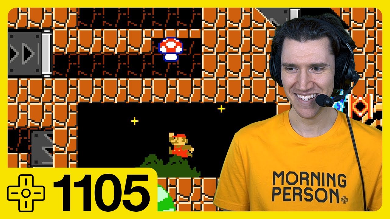 2 PLAYER GAME ALONE | Morning Mario #1105 - YouTube