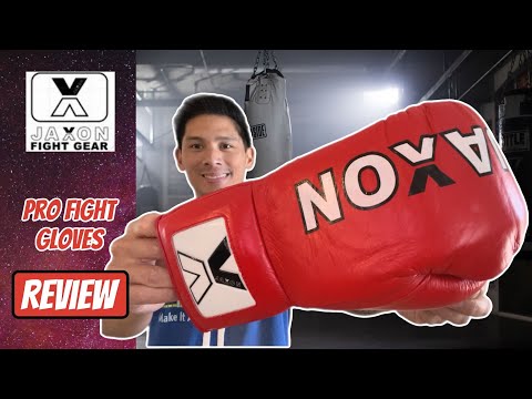 Jaxon Fight Gear Pro Fight Gloves REVIEW- A VERY COMFORTABLE GLOVE ...