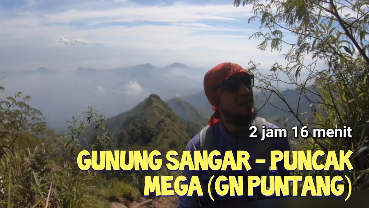 Tektok Gunung Sangar (51 menit) - Puncak Mega Gunung Puntang (1 jam 25 ...