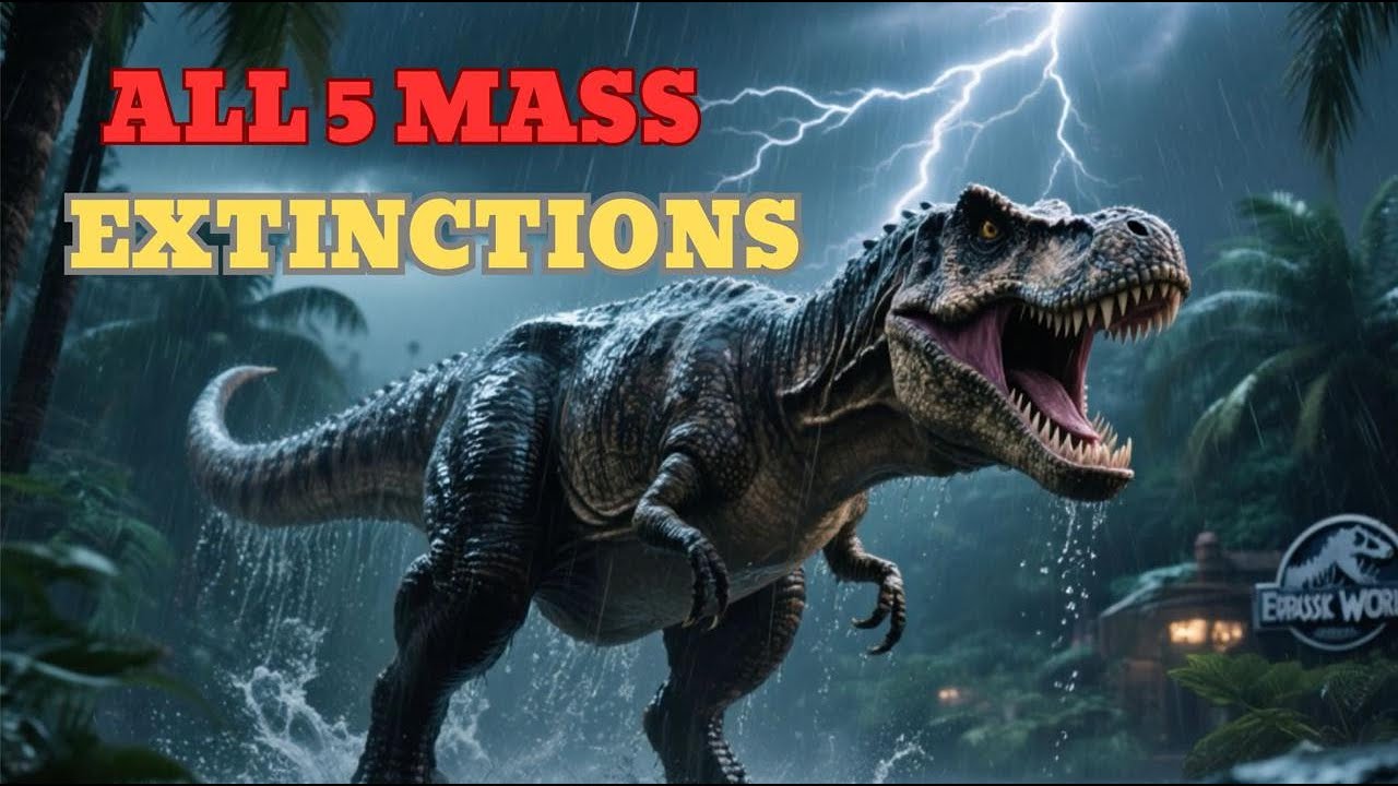 All 5 Mass Extinctions Explained _ ( And How Life Su ) - YouTube