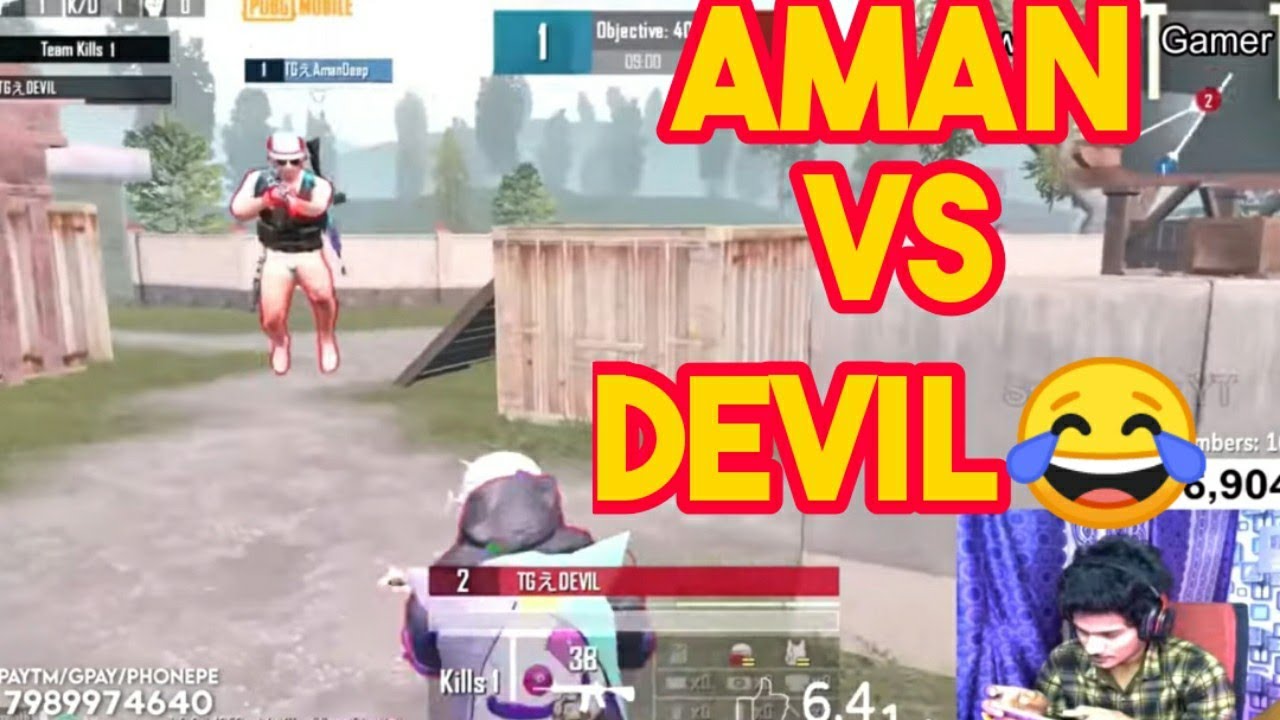 Tg Aman VS Tg Devil TDM match || Aman dominating Devil - YouTube